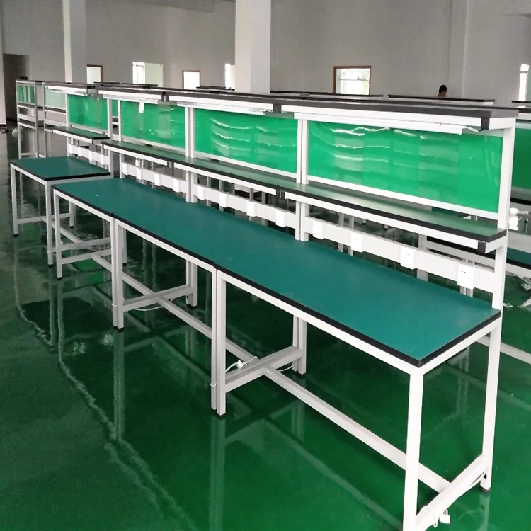 Industrial Aluminium Workbench Assembly Production Line