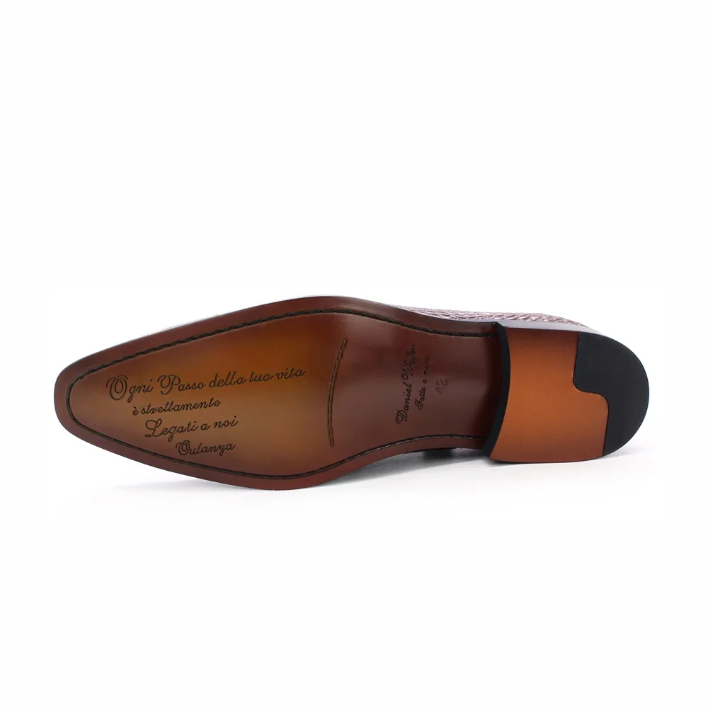 Daniel Wafer Men Party Shoe Leader Ankle Leather Men Dress Shoes - Buy ...