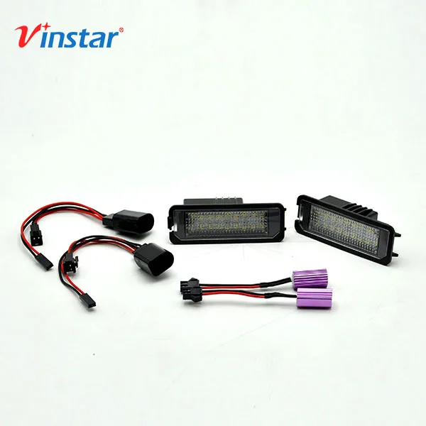 Vinstar Emark Error Free LED License Plate Lamp for VW Golf6