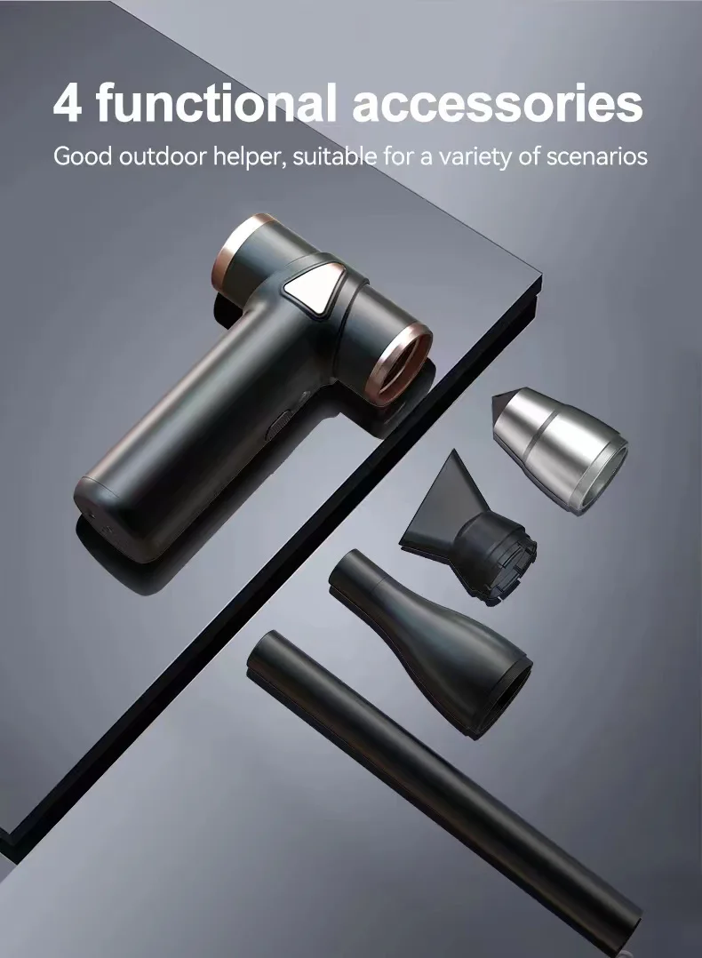 Bldc 110000rpm Violent Fan Mini Rechargeable Wireless Jet Turbo Fan Air ...