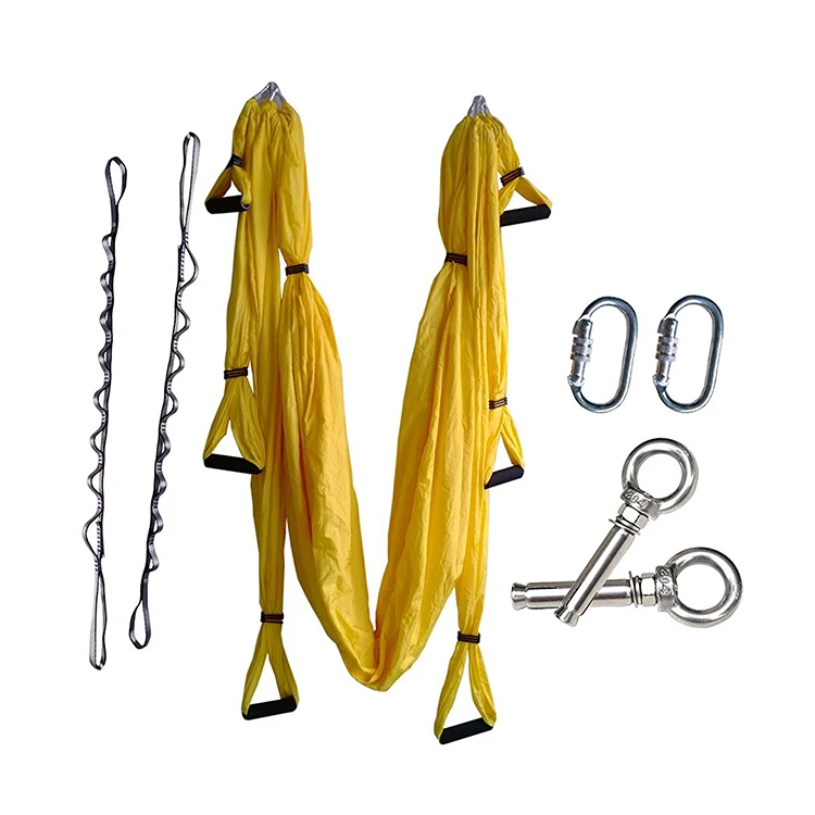 Anti Gravity Nylon Flying Sling Outdoor Studio Colors Yoga Swing Set ...