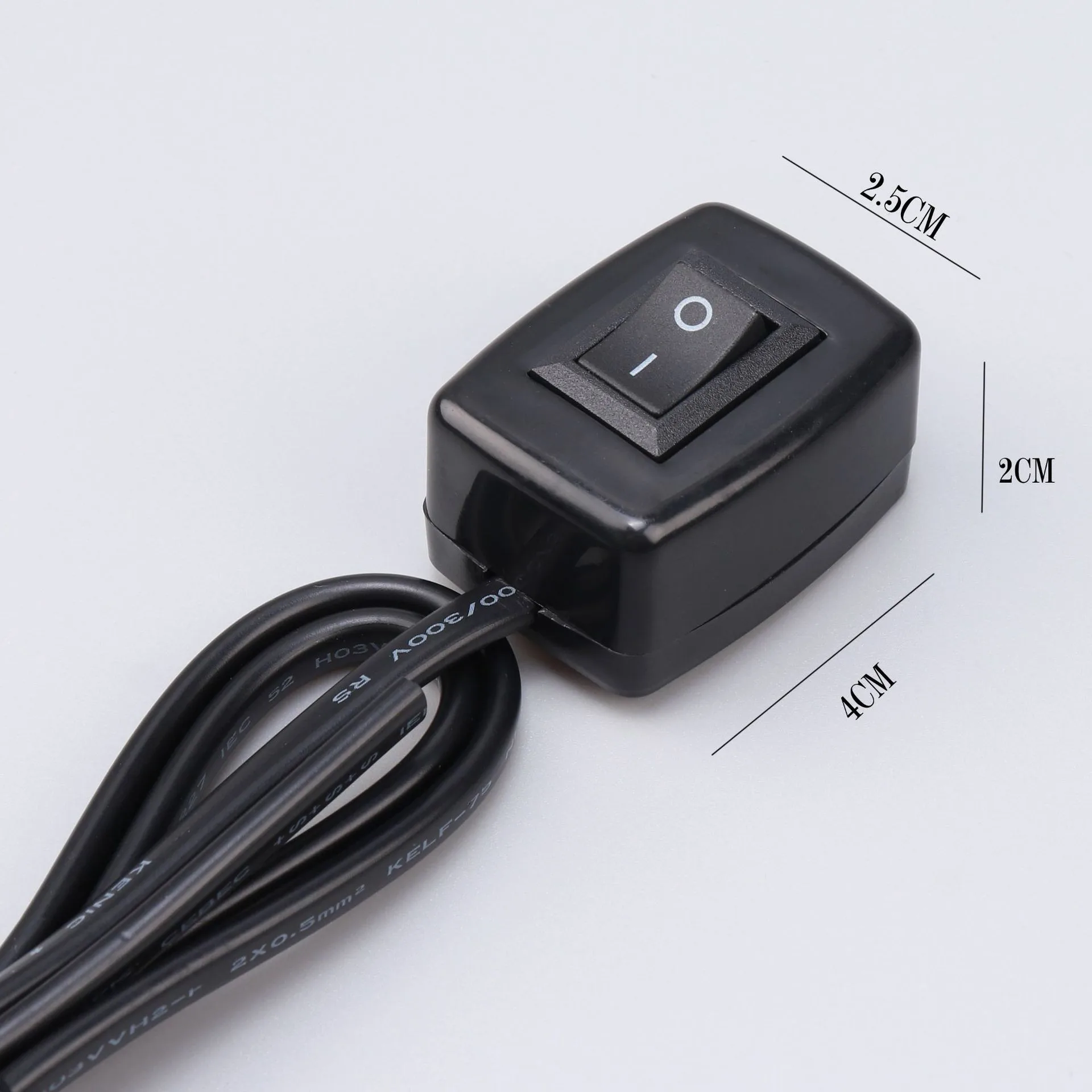 Round Rocker Switch on Off 12V 24V Volt Toggle Switch 2 Pin 6A/250V ...