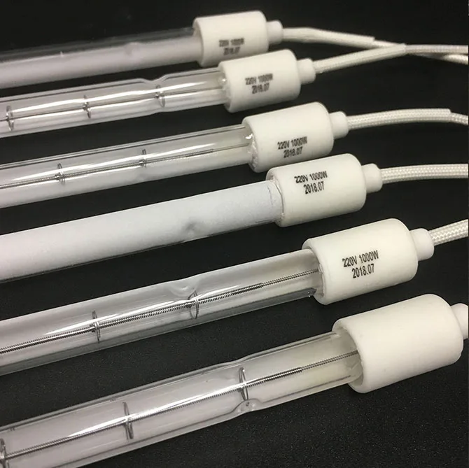 220v 555mm Quartz Halogen 1000w Infrared Heating Lamp - Buy 1000w ...