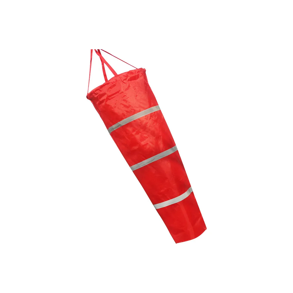 0.6m Orange Reflective Windsock - Portable & Durable for Industrial ...