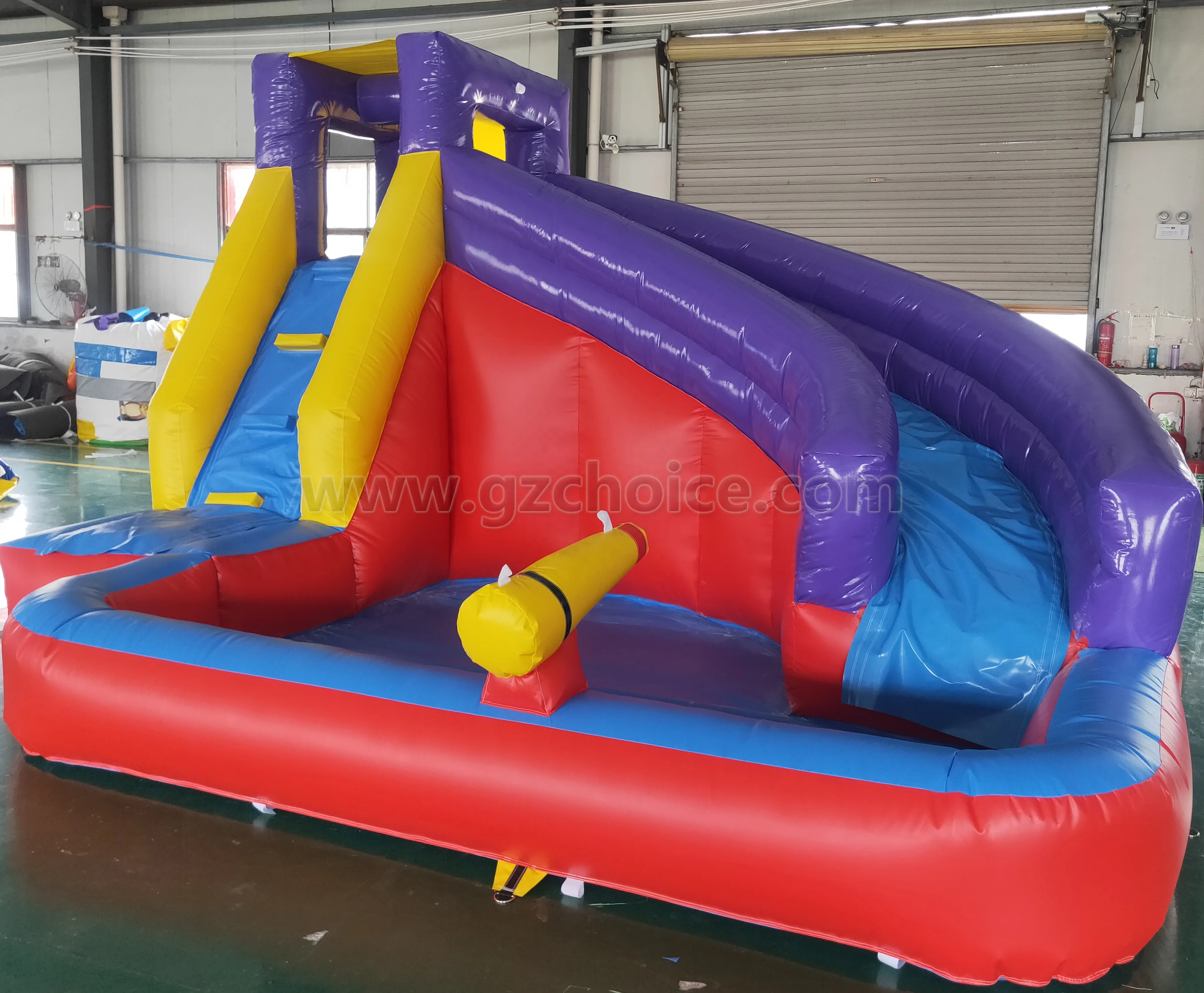 Indoor Inflatable Pool Slide For Kids Water Slide Inflatable - Buy ...