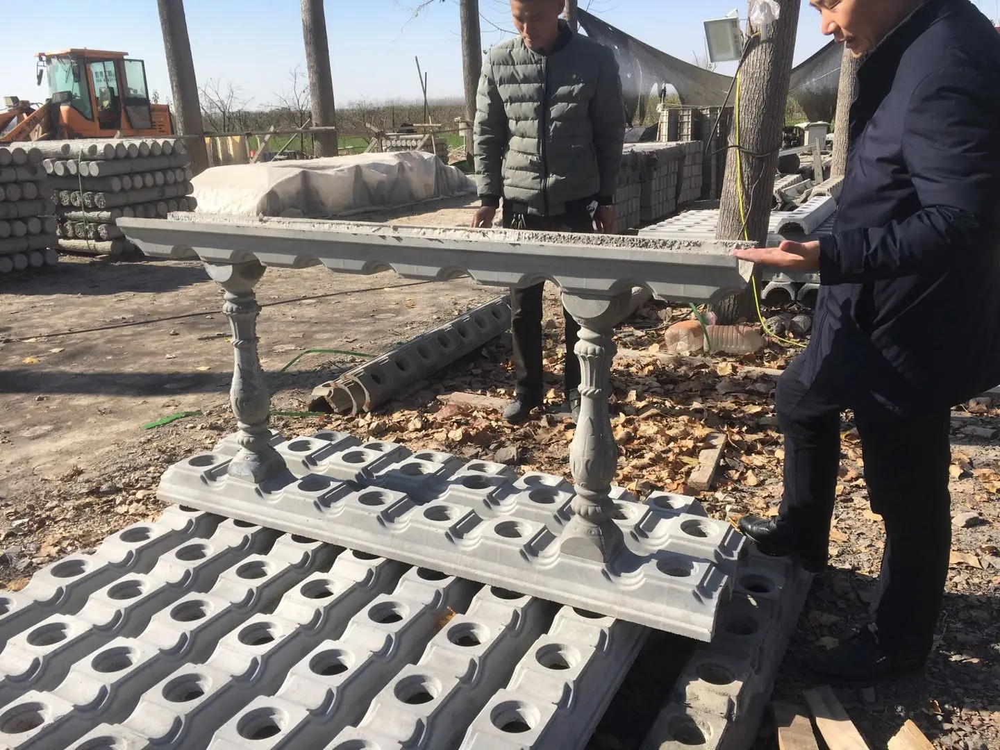 Precast Concrete Balustrade Beam Molds - Durable & Stylish