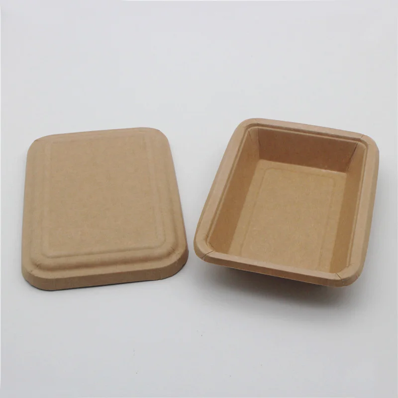 High Heat Resistance Oven Paper Food Tray for Airplane Meals