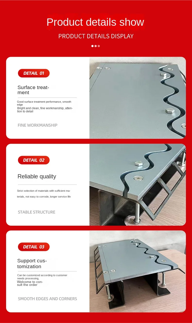 Linkage Single S Steel Armor Expansion Joint Multi-directional ...