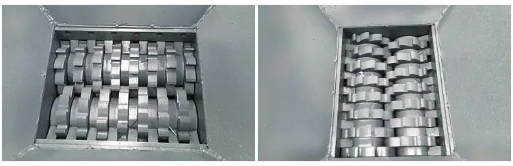 Small Plastic Shredder Small Wood Chipper Shredder Machine Waste Thin ...