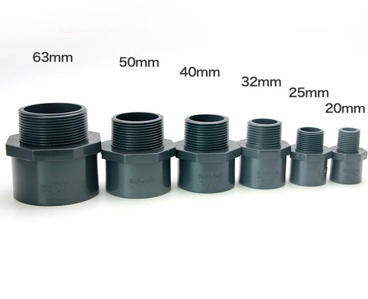 UPVC Male Adapters 20mm - Reliable PVC Pipe Fittings