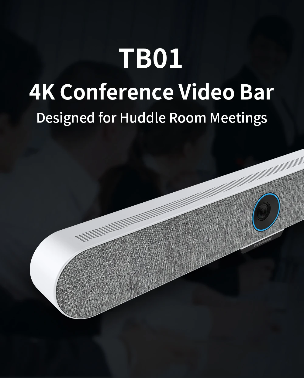 4k Usb Video Soundbar For Video Conference Video Bar - Buy Video ...