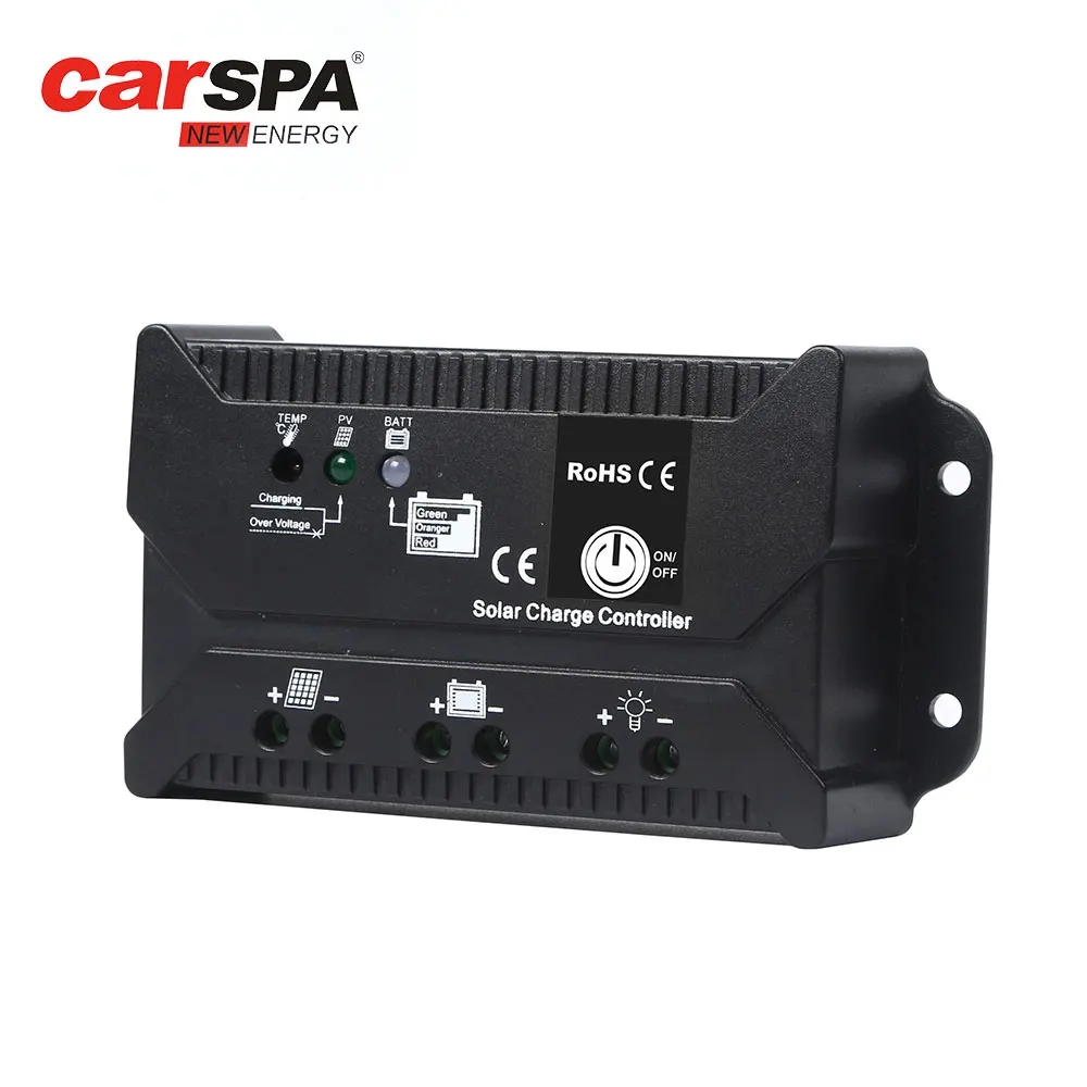 Mini Solar Charge Controller 12V 24V 5A ABS Case Solar PWM Charge ...