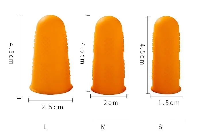 Anti-slip Finger Caps Silicone Finger Protectors,Silicone Finger Cots ...