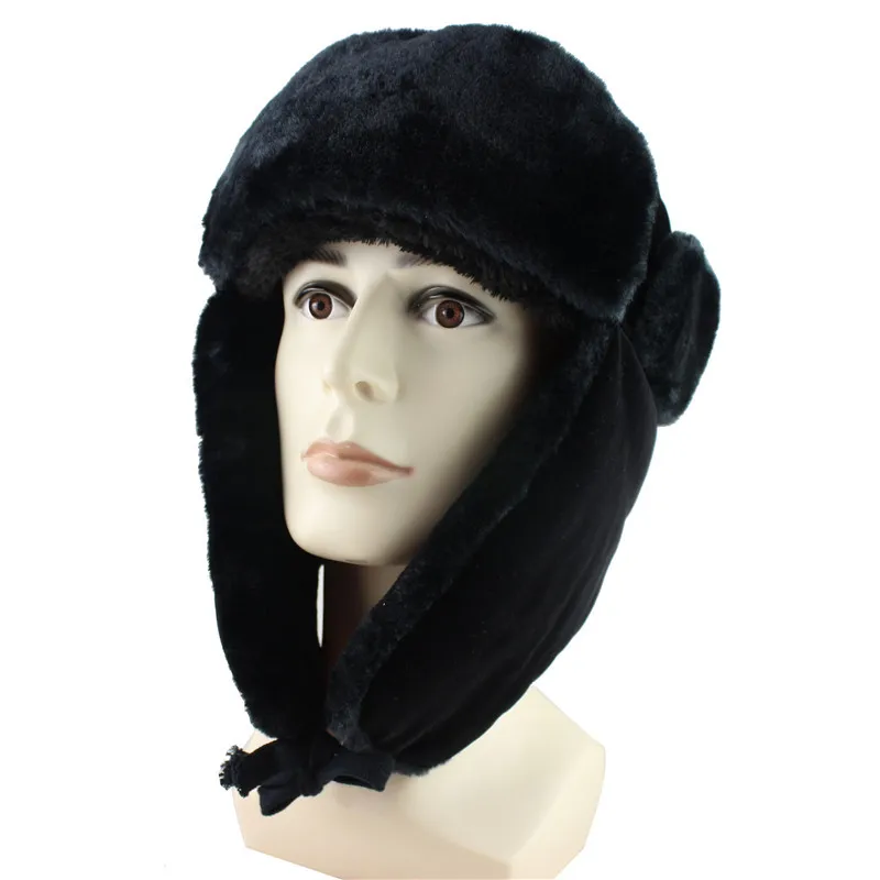 Soviet Badge Winter Earflap Cap - Warm & Waterproof Ushanka