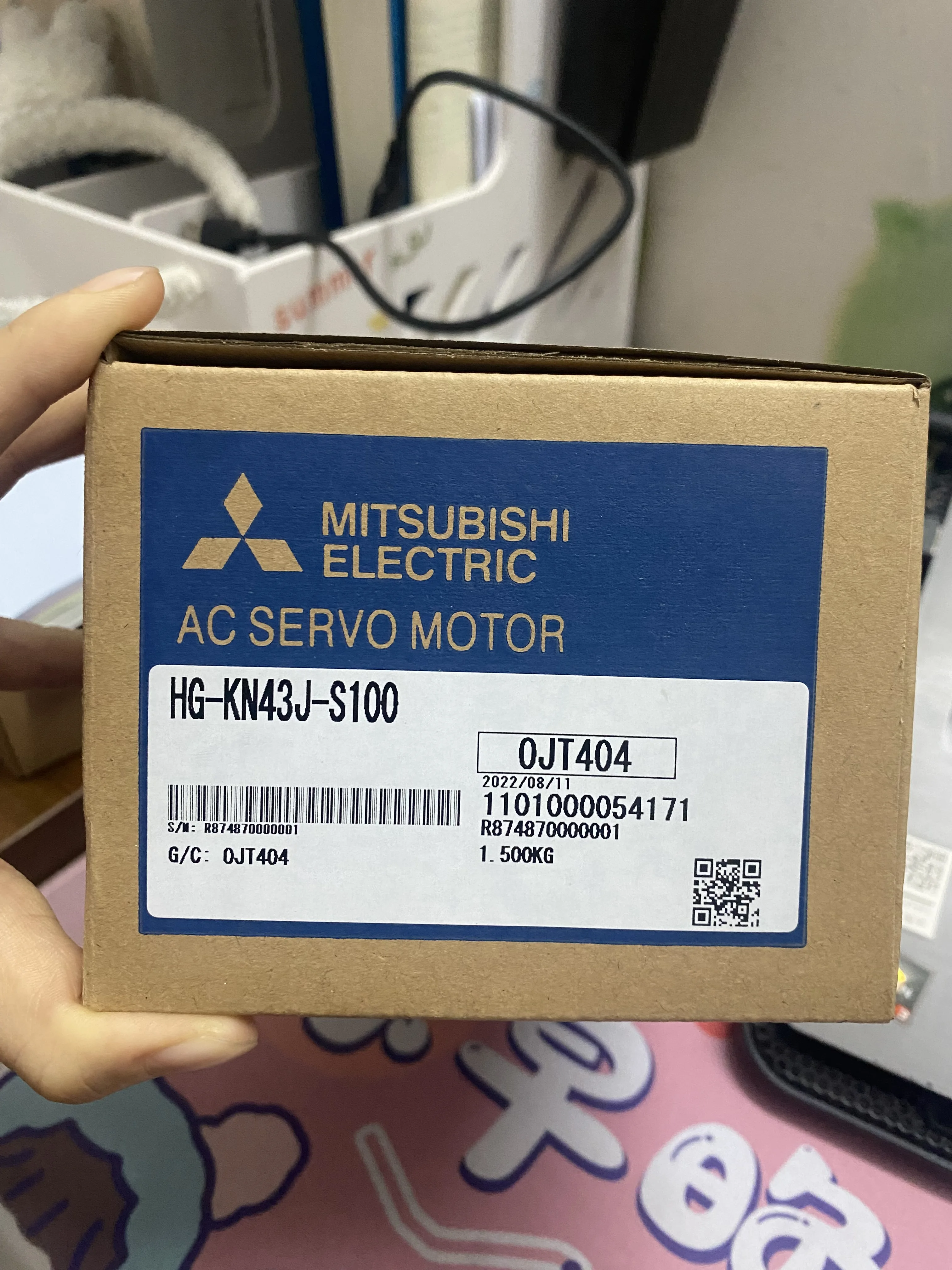 New-original Mr-je Series 400w Servo Motor Hg-kn43j-s100 - Buy Hg-kn43j ...