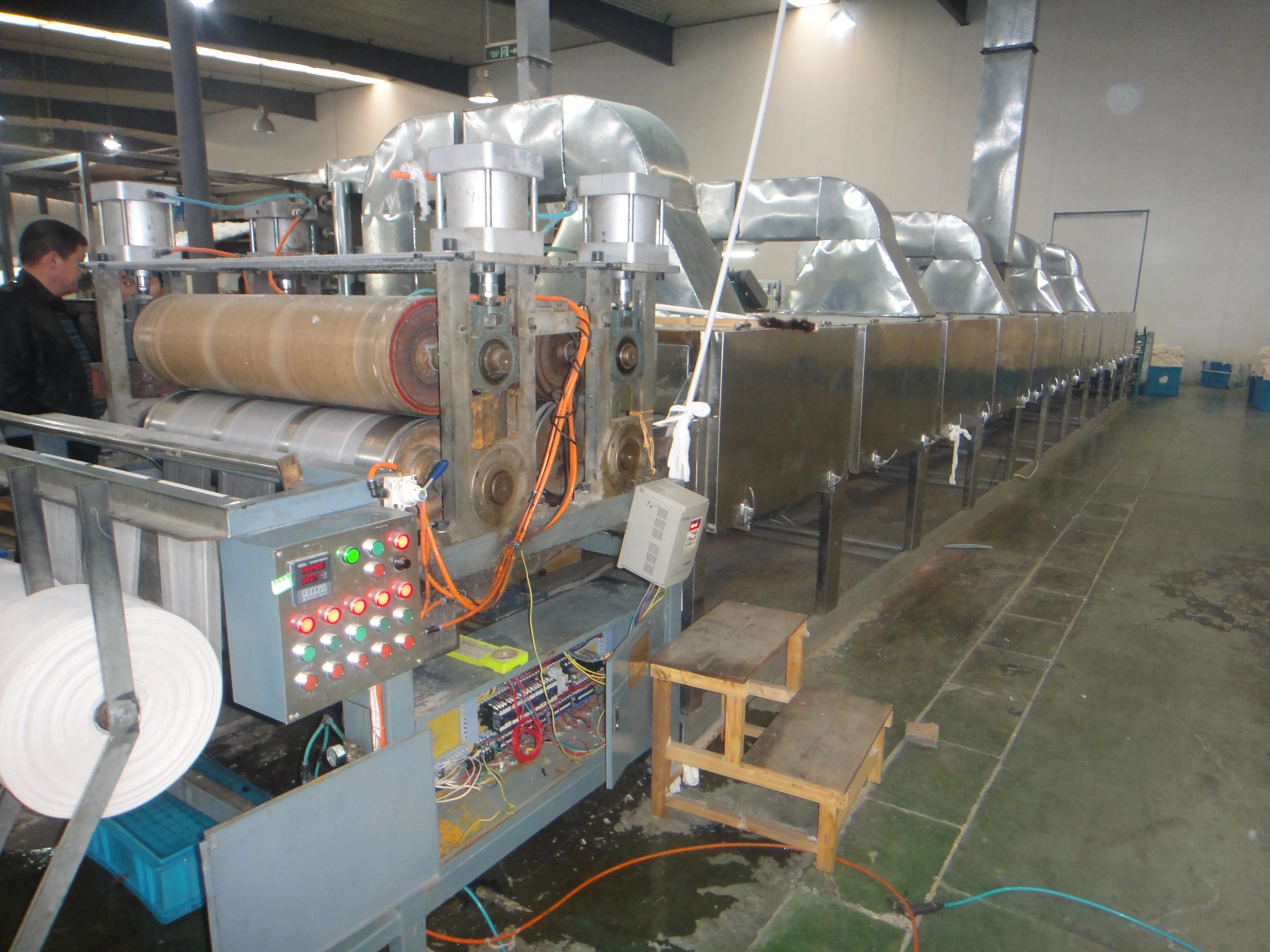 Kerlix Bandage Production Line / Crinkle Bandage Production Line ...