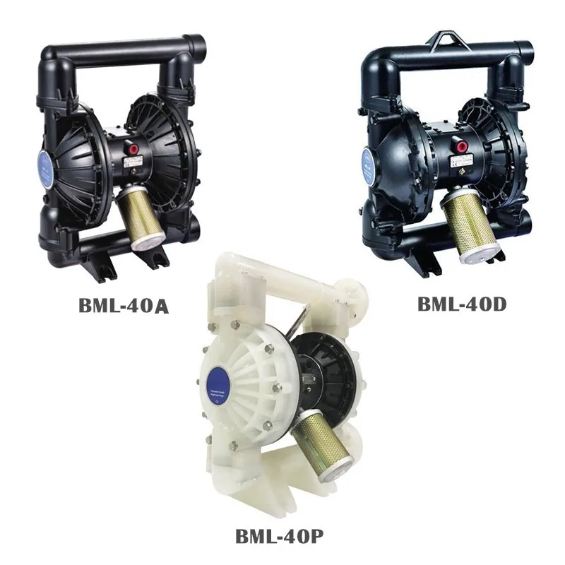 379l/min Pneumatic Diaphragm Pump For Circulate Ink And Glue Bml-40 ...