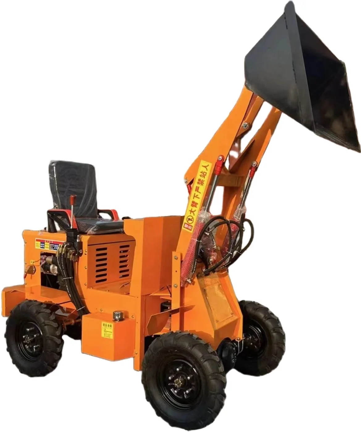 Powerful Engine New Mini Wheel Loaders Diesel Four-wheel Drive Used ...