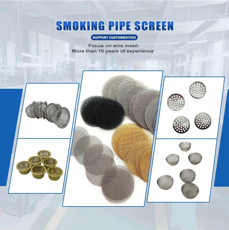 200 Pieces Stainless Steel Pipe Screen - 3/4 Inch