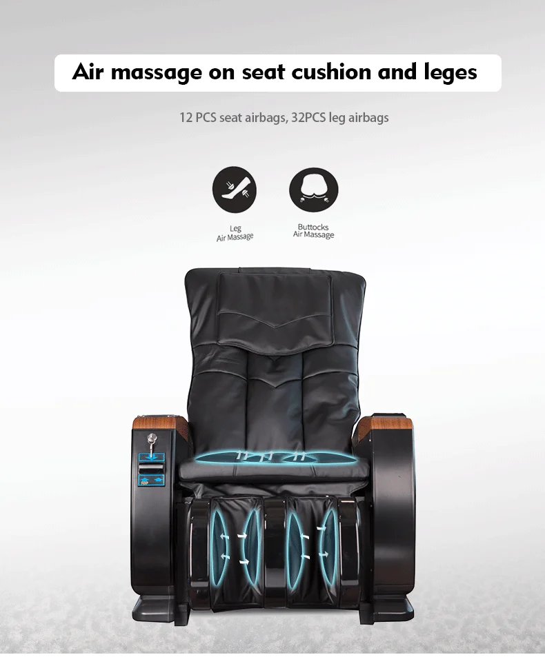 Electric Coin Operated Massage Chair (CM-03A) - HENGDE