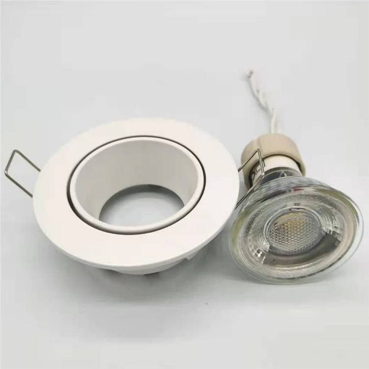 Round Focos Spotlight Frame Antiglare Spotlight Housing 7w Ceiling ...