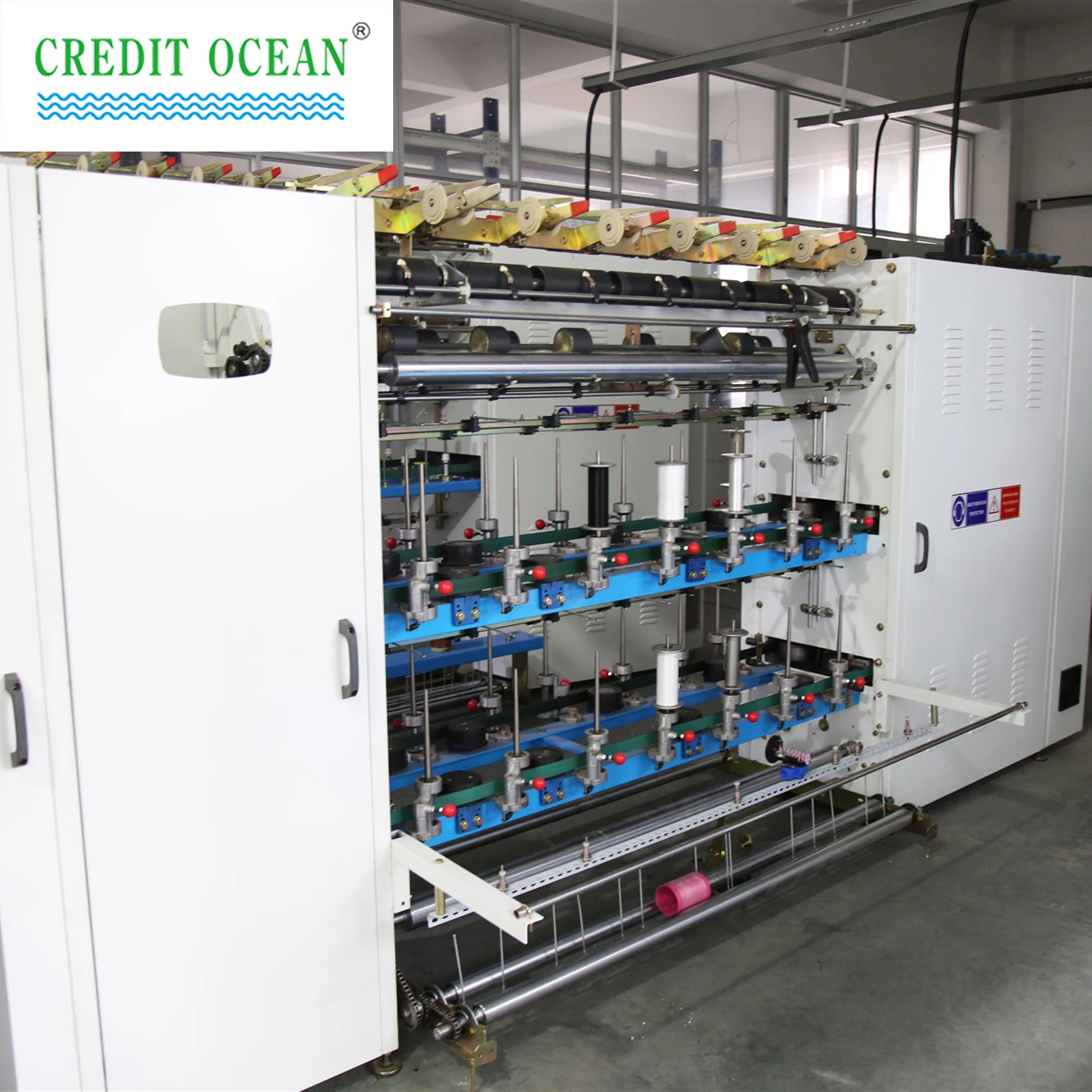 CREDIT OCEAN Yarn Covering Machines - Reliable Textile Equipment