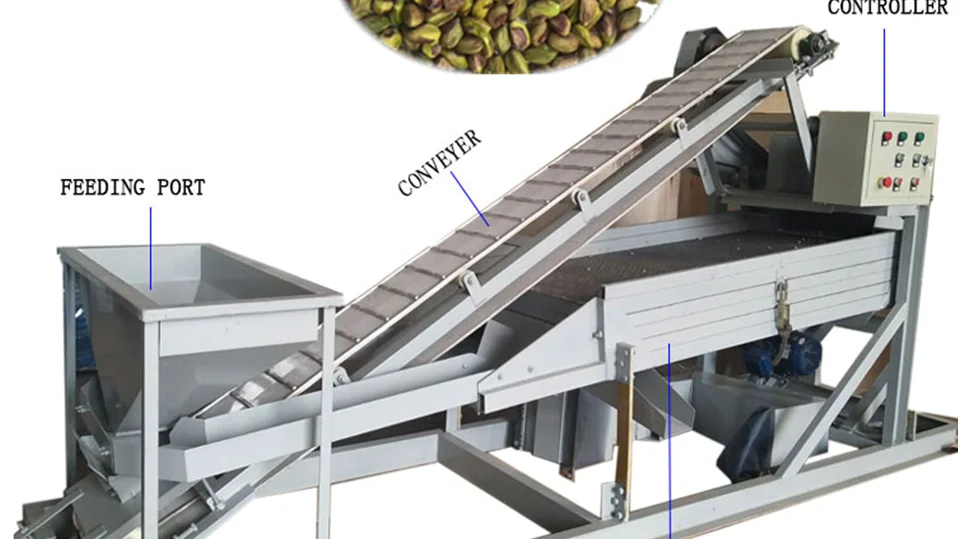 Pistachio Pine Nuts Crushing Cracking Shelling Machine - Buy Pistachio ...