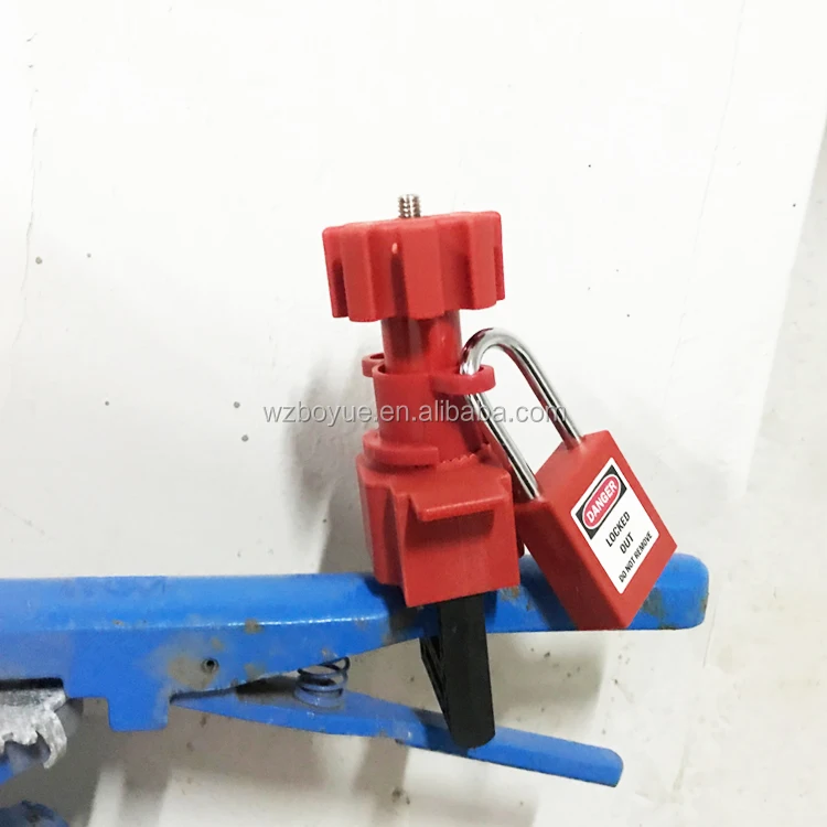 Universal Industrial Quarter Turn Ball Valve Handle Rod Safety Loto ...