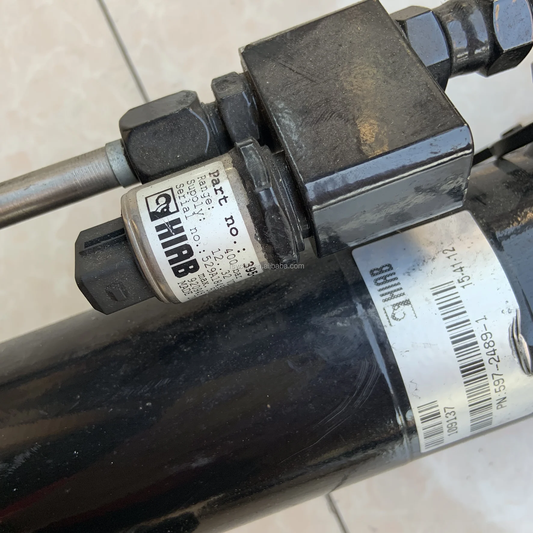 Outrigger Cylinder Crane Hydraulic Cylinders For Hiab Truck 597-2489-1 ...