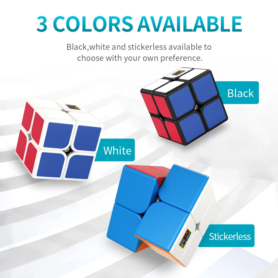Wholesale Moyu Cubing Classroom Meilong 2x2x2 Abs Plastic Stickerless ...
