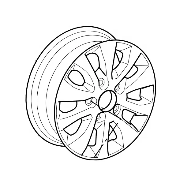 SAIC MAXUS V80 Original Alloy Wheels - Durable & Stylish