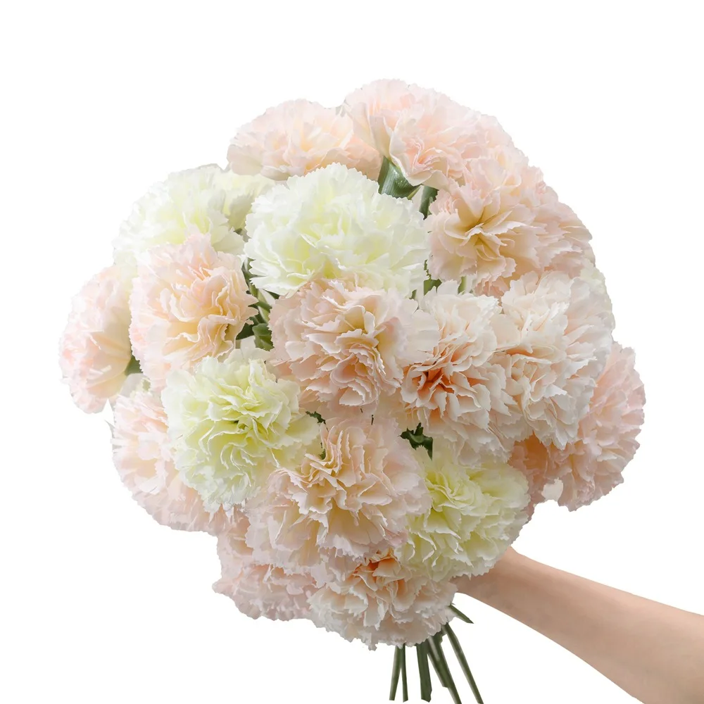 Ayoyo Oem Silk Artificial Carnation Bouquet Home Decoration Mothers Day ...