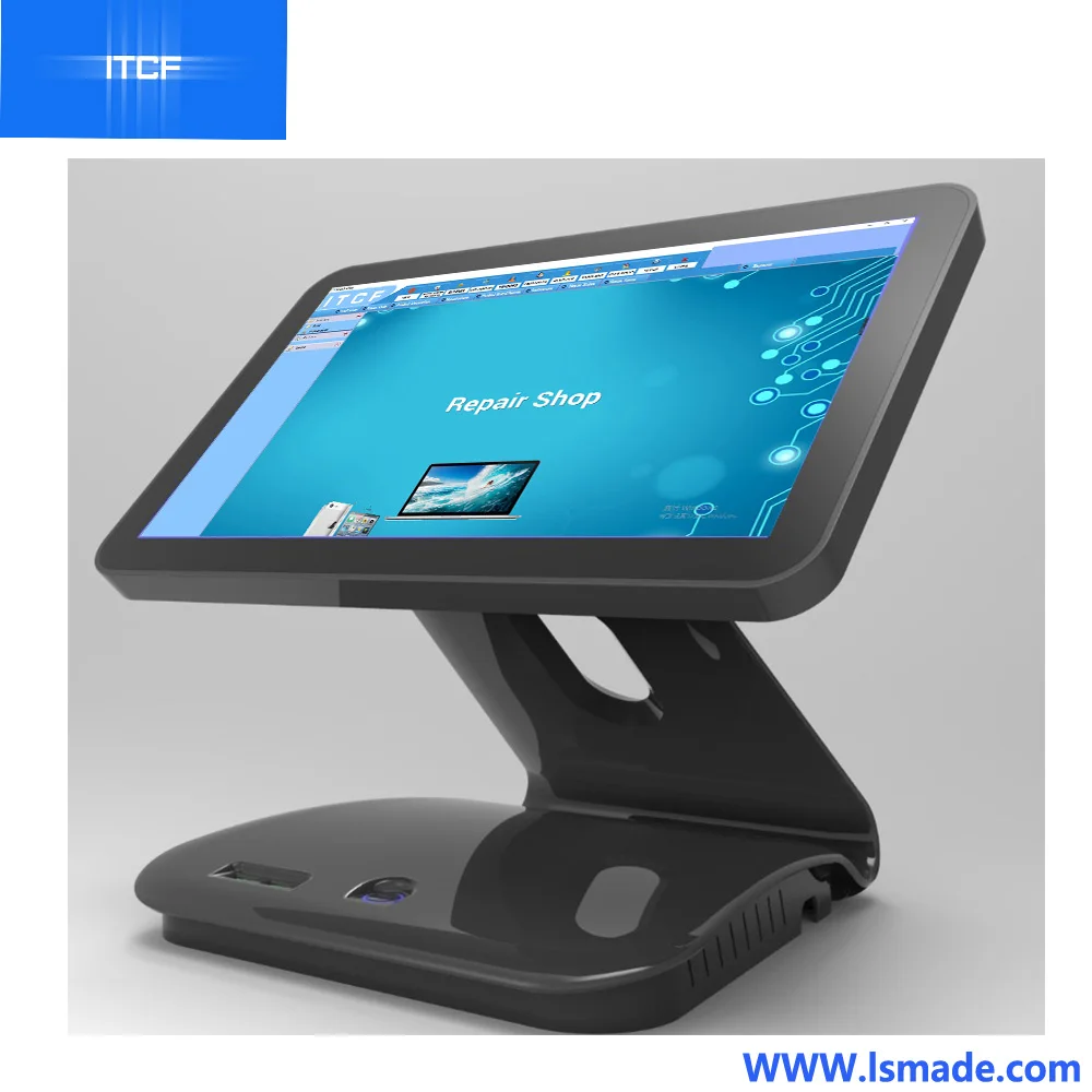 Windows Pos Terminal 15.6 Inch Point Of Sales System Terminal Touch ...