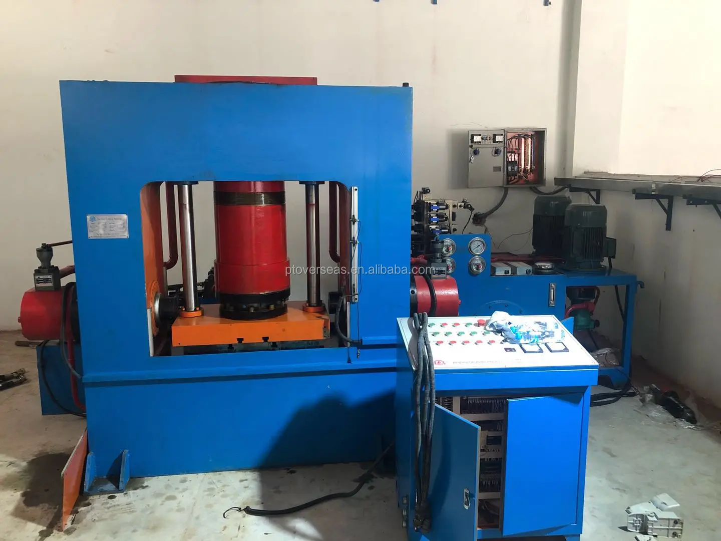 Hydraulic Copper Tee Cold Tube Fitting Forming Machine