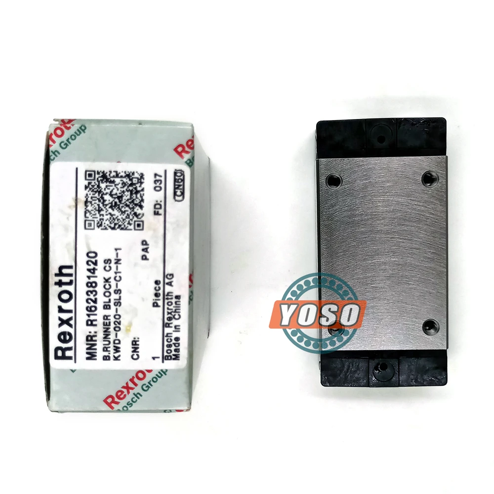 Original Rexroth Linear Motion Guide Block Bearing R165111420 ...