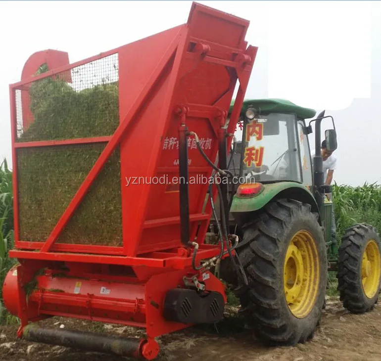 Cotton Stalk Napier Grass Harvester - Efficient Forage Silage Machine