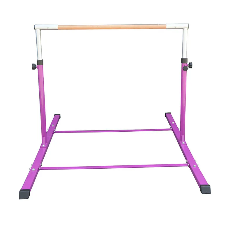 Adjustable Kip Bar and Gym Mat for Children's Gymnastics