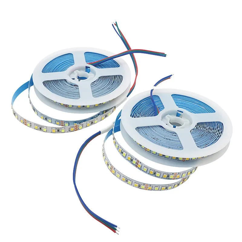 Cct Dual White 12v Dc Two Color 2835 Led Strip 120 / 180led/m Indoor ...