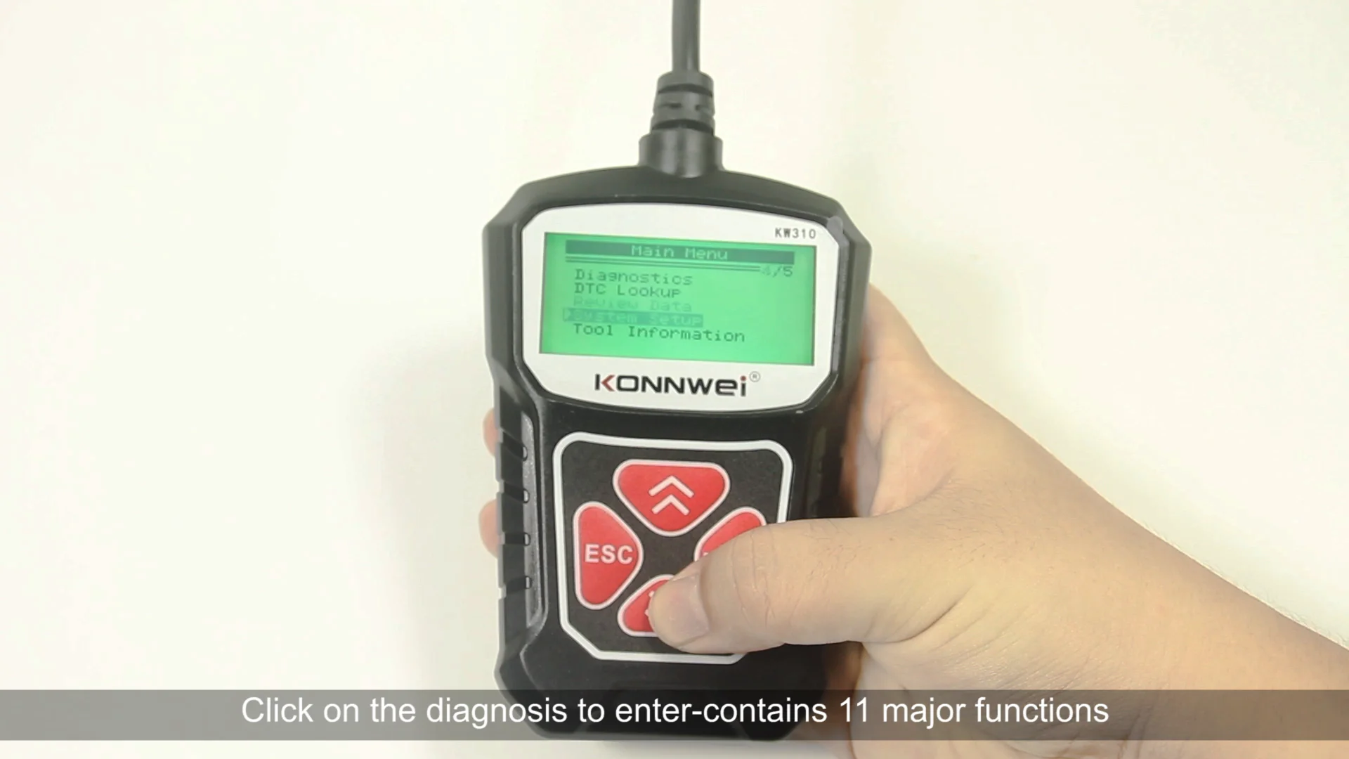 Konnwei Automatriz Diagnostic Tool Kw310 Car Fault Code Detector 12v ...