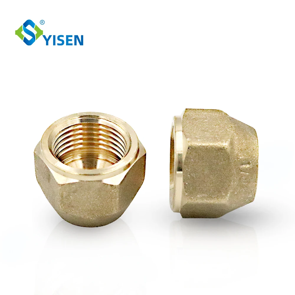 1/2" Forged Brass Ac Refrigerant Hex Nut - Buy Ac Refrigerant Brass ...