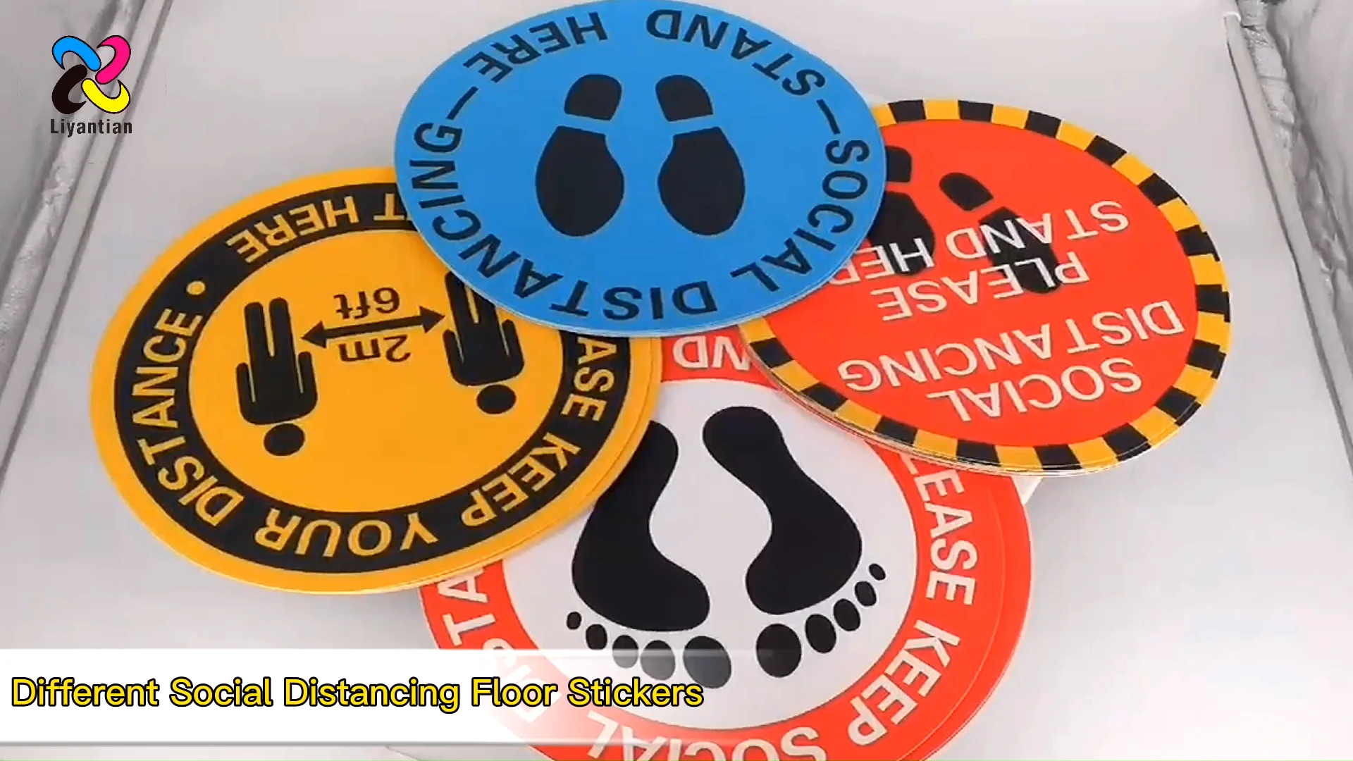 Custom Uv Resistant Anti Scratch Keep Removable Social Distancing Alarm ...