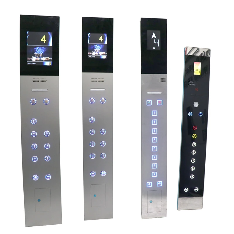 Elevator Lift Control Panel - Stainless Steel & TFT Display