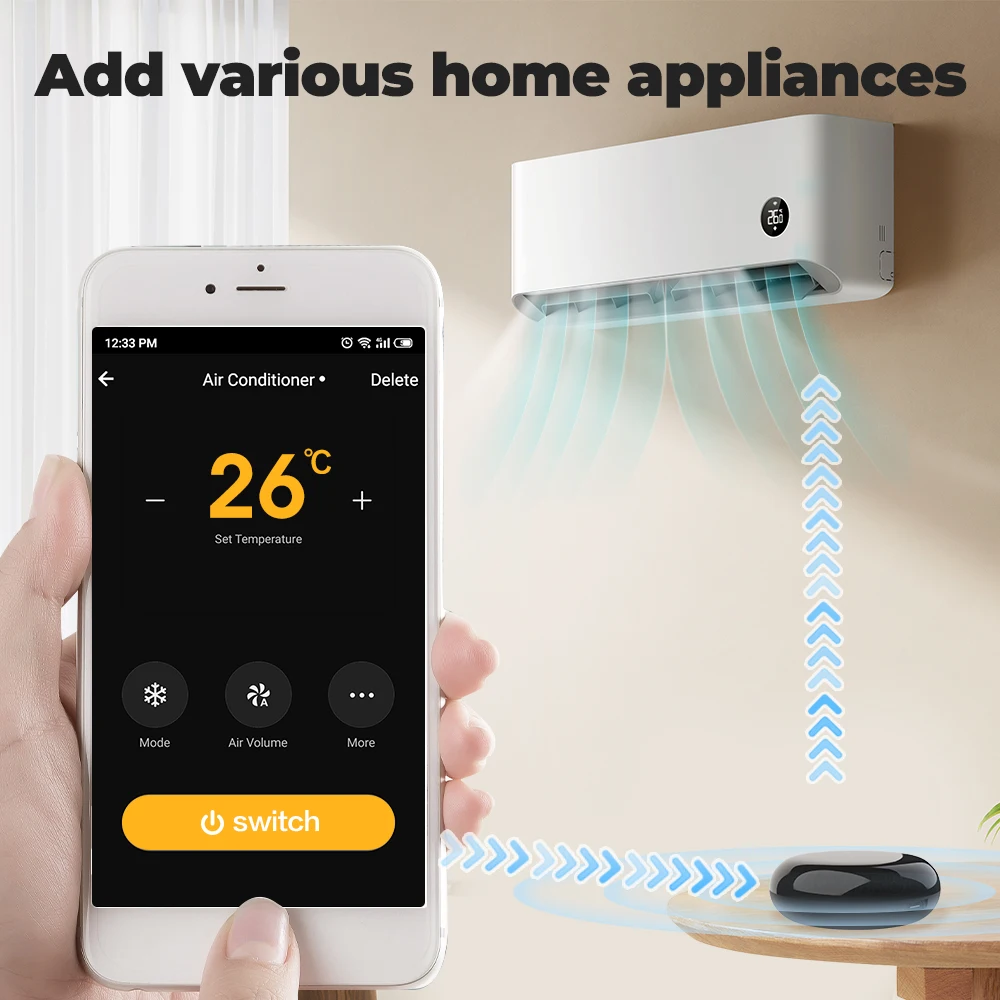 Smart Wireless Ir Remote Controller Wifi Universal Infrared Remote ...