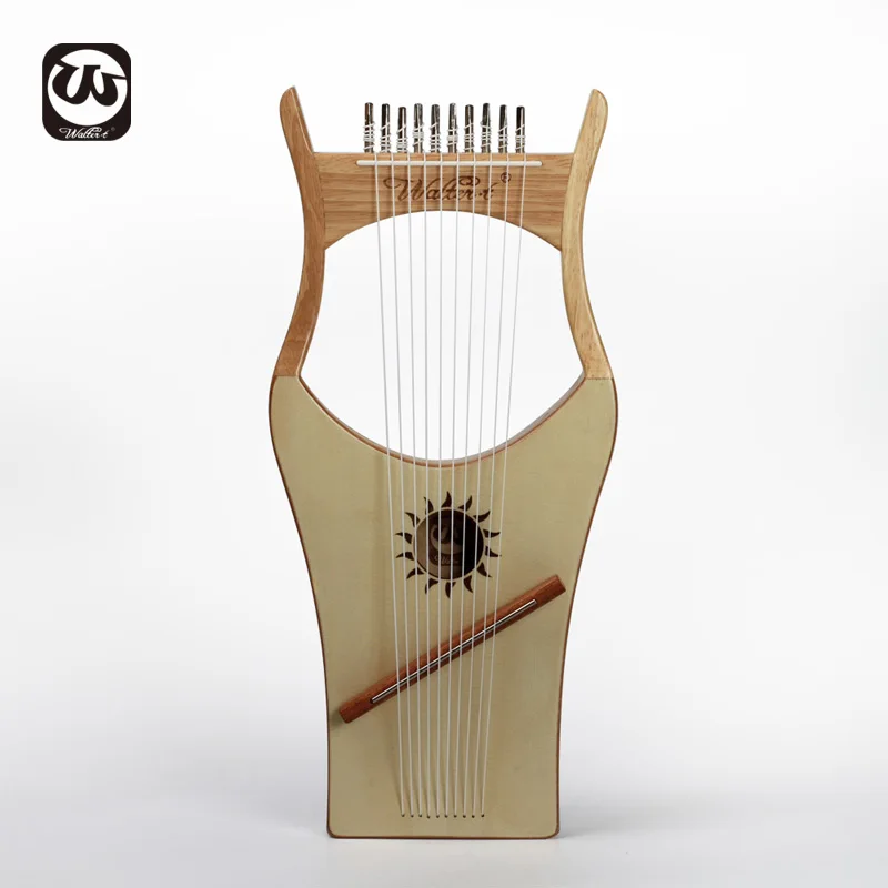 Mini New Lyre Harp 10 Strings Lyre Musical Instrument ,light Rubber ...