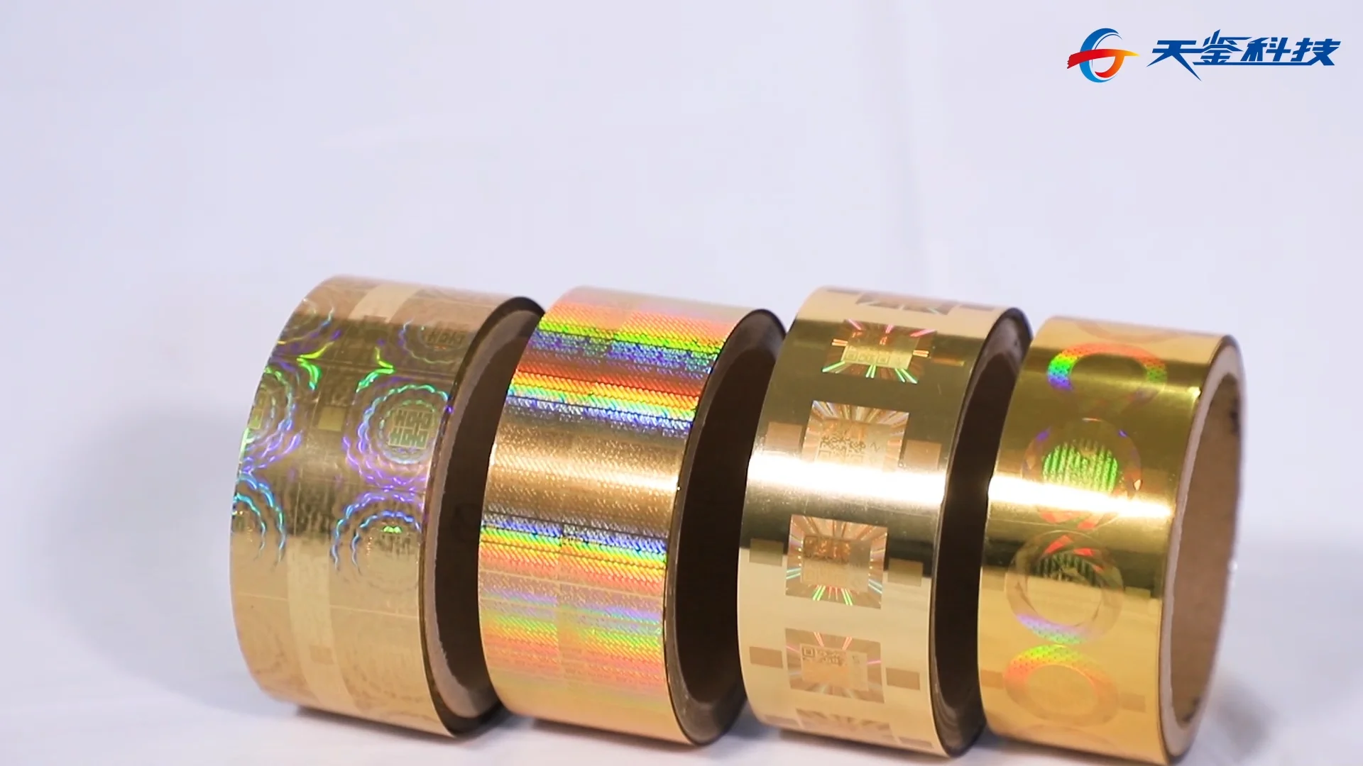 Hot Stamping Design Laser Security Hologram Anti-forgery Sticker Member ...