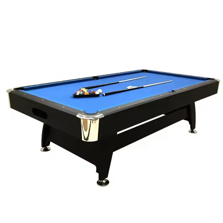Modern IIIM LIMITED 2.4 Meters Pool Table Wool Cushion Metal Pockets ...
