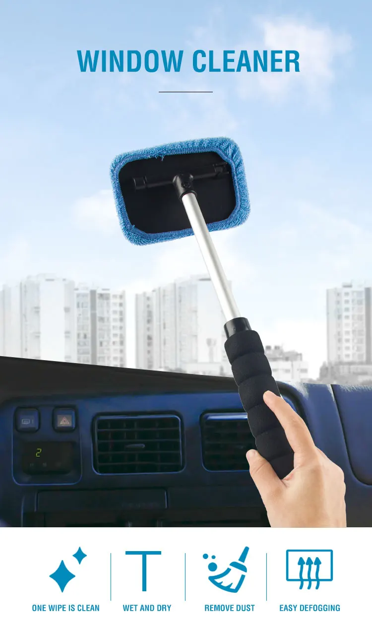 Auto Interior Exterior Glass Wiper Fog Moisture Removal Car Windshield ...