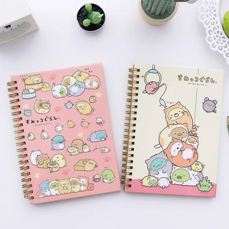 Loveliness Japanese Spiral Notebooks - Cute Design Diaries