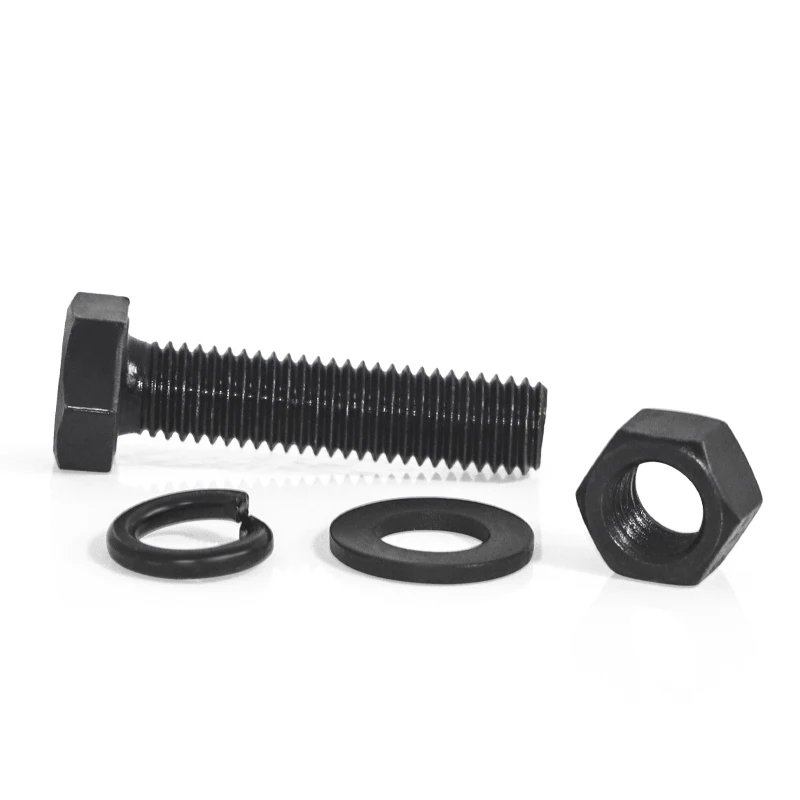 Factory Direct Sales Zinc Black Hexagonal Combination Screws Hex Head ...