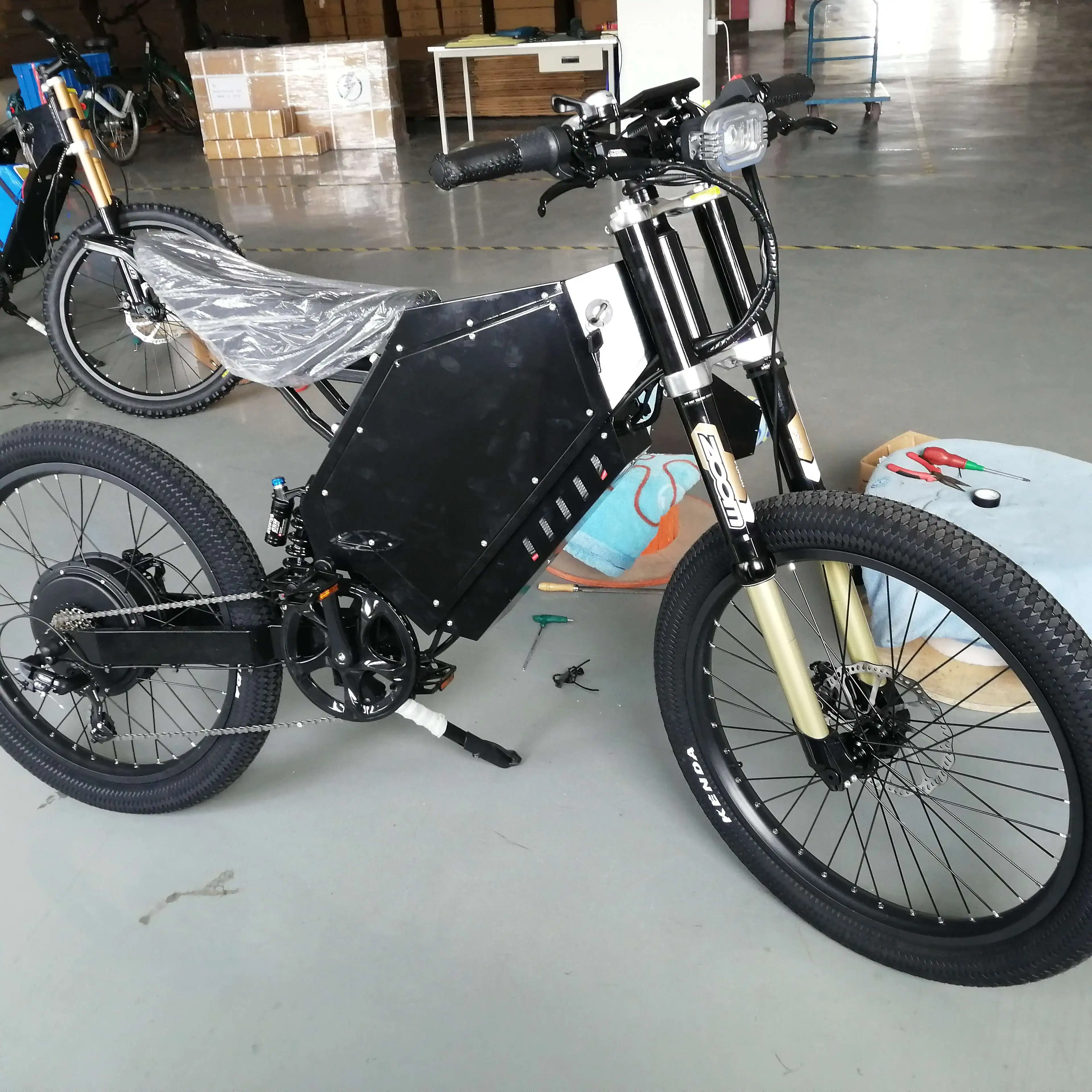 2020 New High Power 8kw Ebike 100km Range Off-road Fast Adult Bomber ...